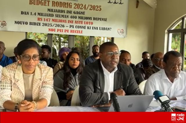 Rodrigues : l’OPR rejette le chantage politique – Radio One