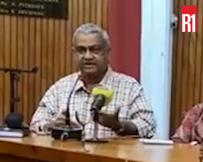 Lors d’une conférence de presse : Vive altercation entre Reeaz Chuttoo ...